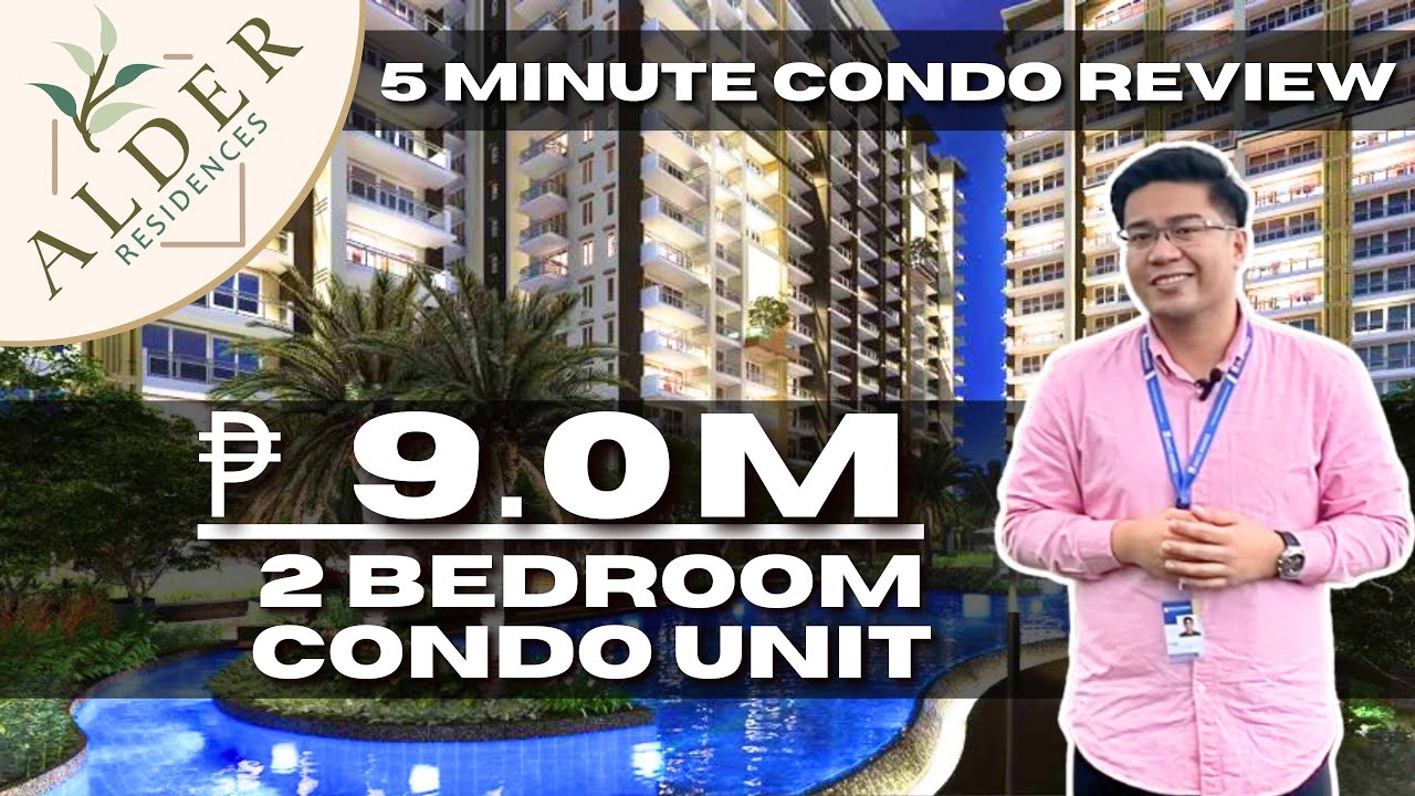 5 Minute Condo Review | 2 Bedroom Condo Unit | Alder Residences #dmcihomescondo - YouTube