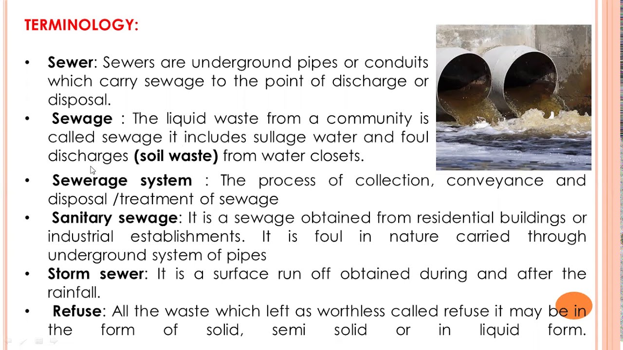 BUILDING SERVICES- SEWERAGE SYSTEM - YouTube