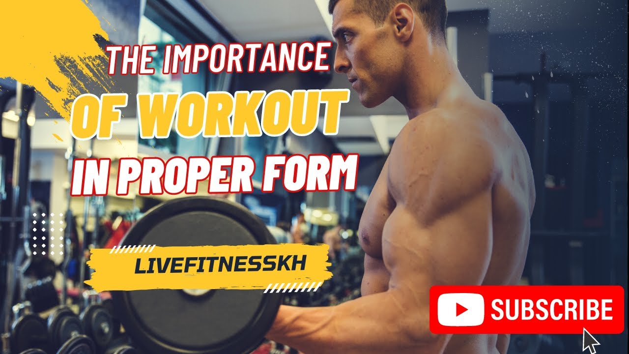 The importance of training in a proper form - Tips for fitness, workout ...