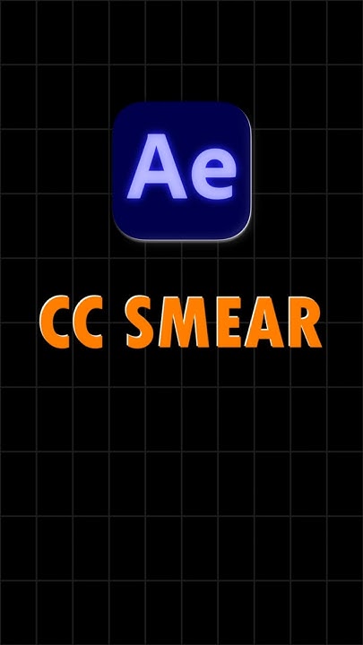 cc Smear Effect | After Effect | The Edit Art - YouTube