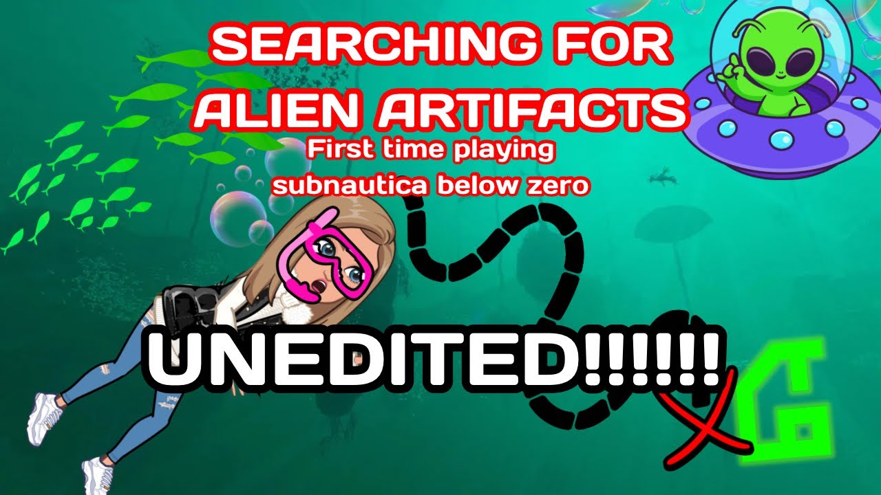 UNEDITED Searching for Alien Artifacts! | FIRST TIME PLAYING SUBNAUTICA ...