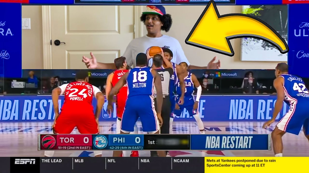 WHAT IT'S LIKE TO BE A VIRTUAL FAN AT AN NBA GAME... - YouTube