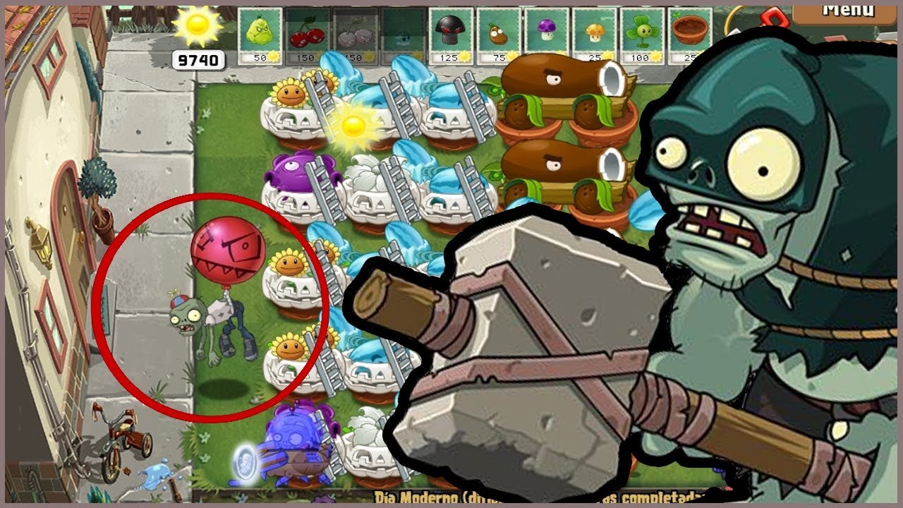 Plants vs. Zombies Survival Day endless Epic Fail - YouTube