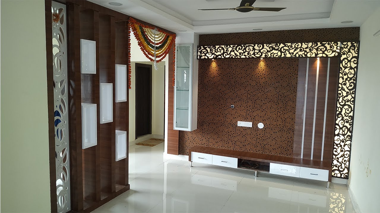 2BHK Interior Design Padma Rao Nagar Hyderabad (AS Royal Decor) - YouTube