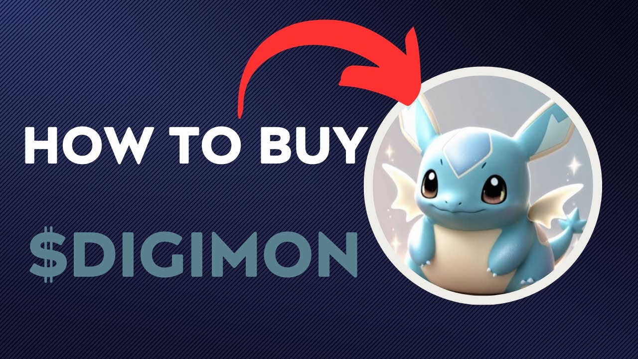 How To BUY $DIGIMON - Digimon TOKEN CRYPTO COIN IN 60 SECONDS - YouTube