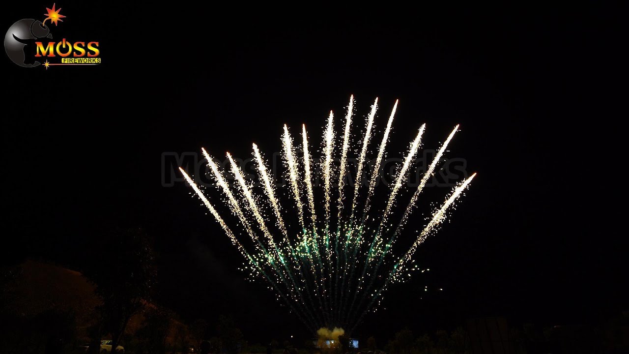 Amazing Fireworks 13 Shots Single Row - YouTube
