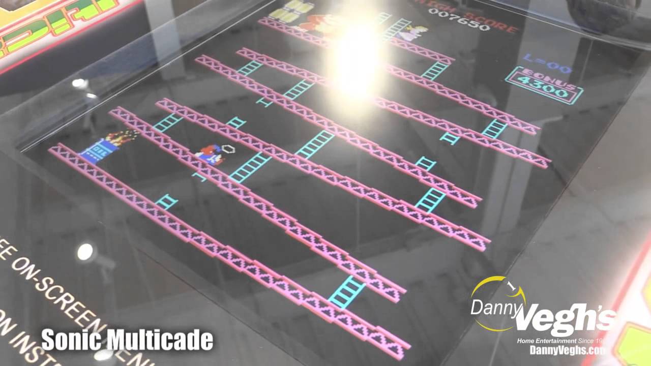 Sonic Multicade Arcade Game - YouTube