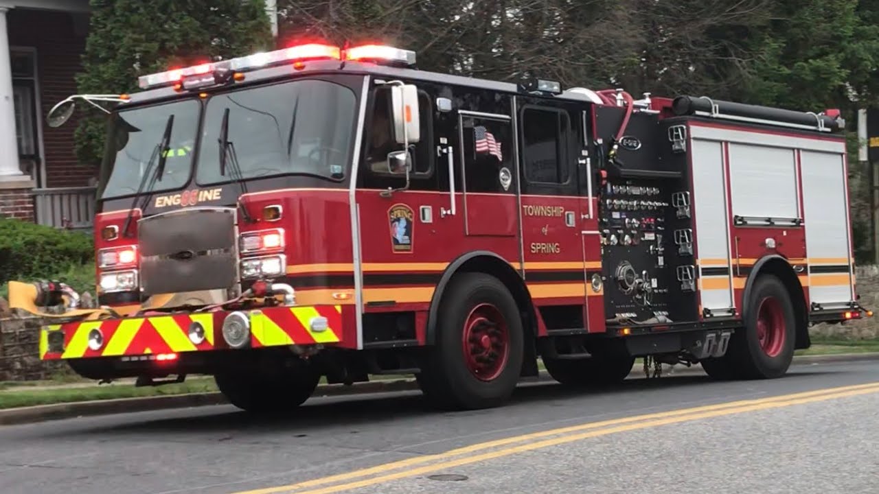 Township of Spring Fire Rescue BRAND NEW Engine 85 & Fire Police Capt ...