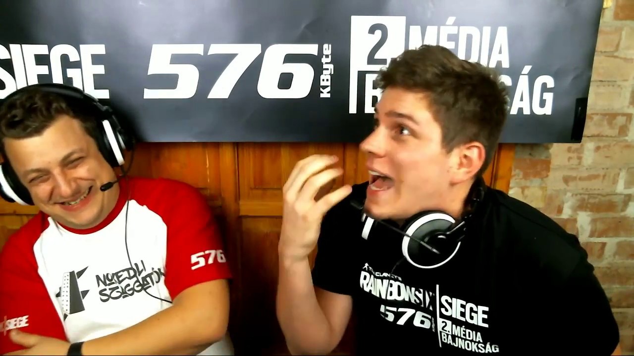 TheVR Pisti interjú @ 576 Rainbow Six Siege 576 Média Bajnokság - YouTube