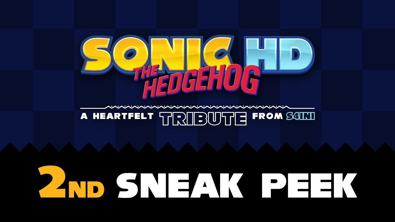 SONIC HD TRIBUTE - 2nd Sneak Peek - YouTube