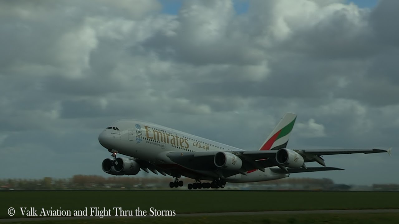 First Officer Marvin Harmsen @ EK148 RW36L - YouTube