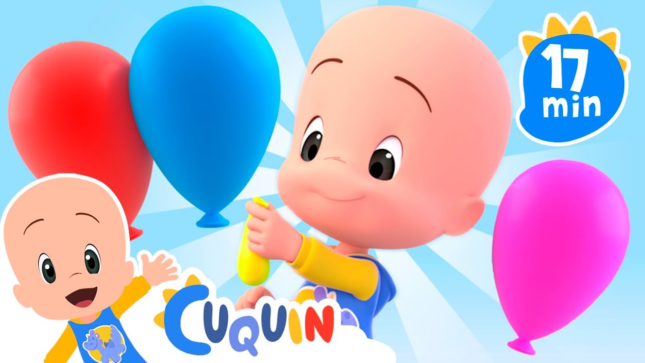 Cuquin’s Colorfull Balloons | Cleo & Cuquin Educational Videos for ...