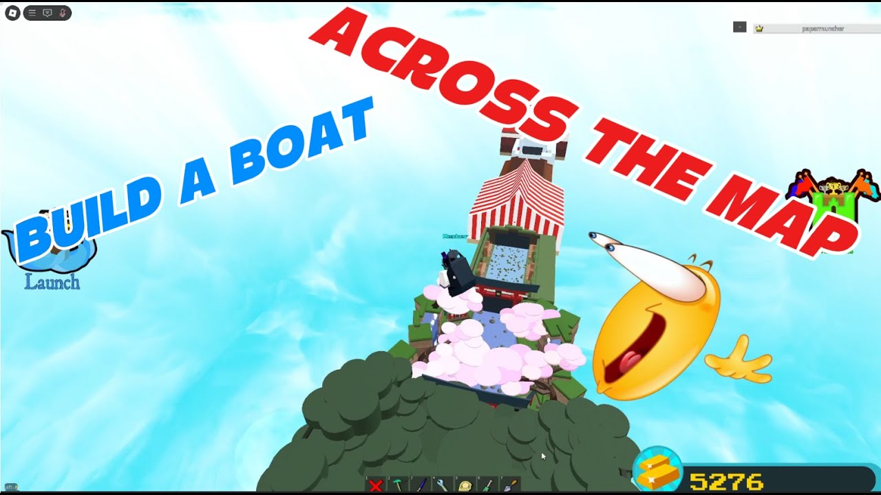 How to make a catapult in build a boat for treasure (newest guide ...