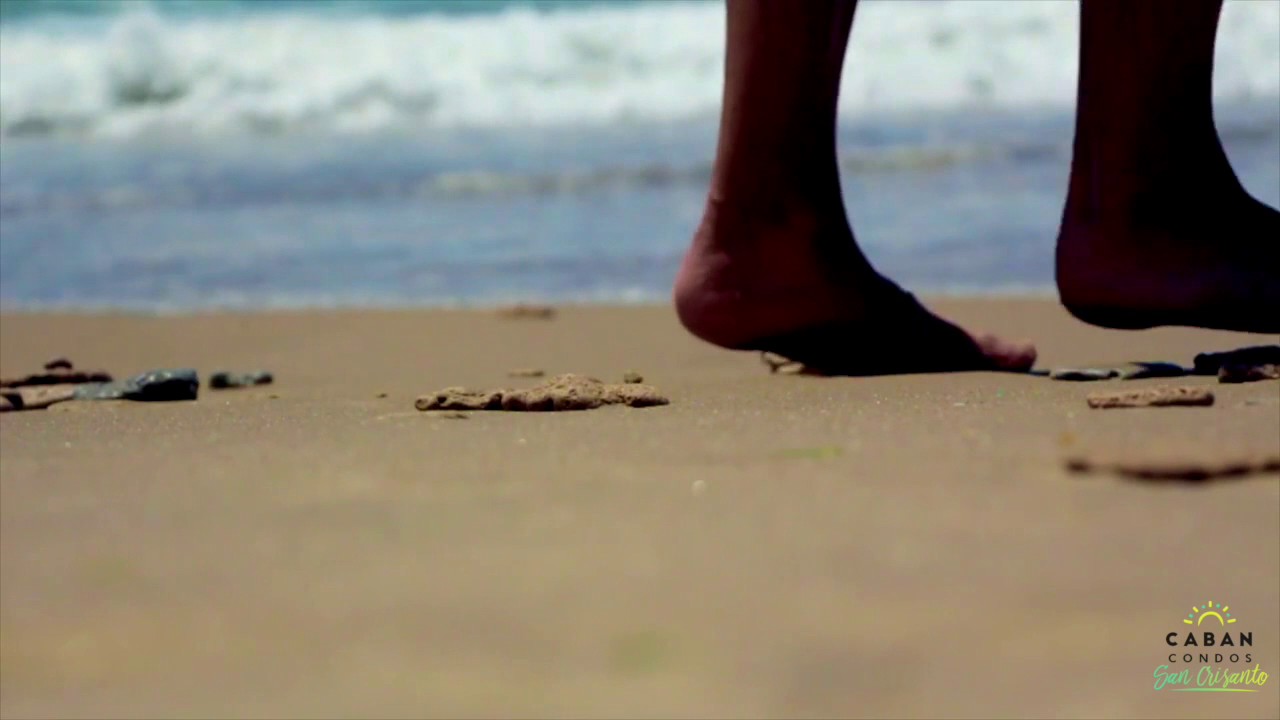 Caban Condos - San Crisanto virgin white sand beach! - YouTube