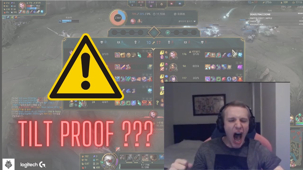 JANKOS The Most Tilt Proof Player - YouTube