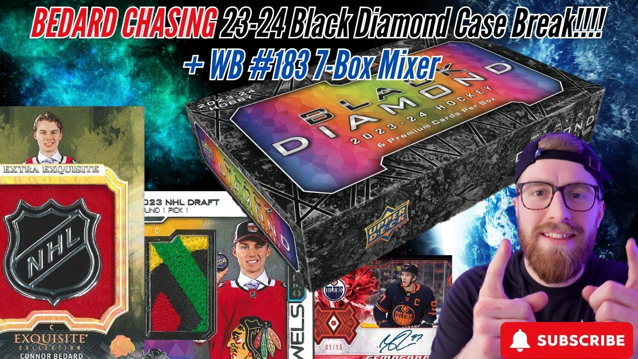 23-24 Black Diamond Case + 7-Box Mixer WB 182 & 183 - YouTube