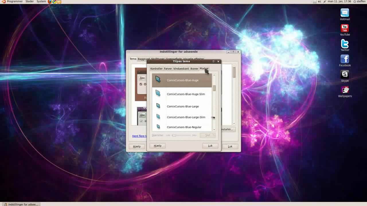 Get KDE Cursors - Ubuntu 9.10 - YouTube