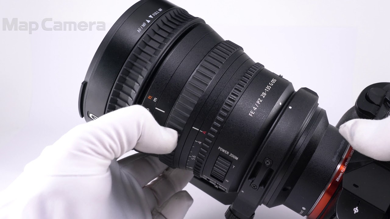 SONY (ソニー) FE PZ 28-135mm F4 G OSS SELP28135G 良品 - YouTube