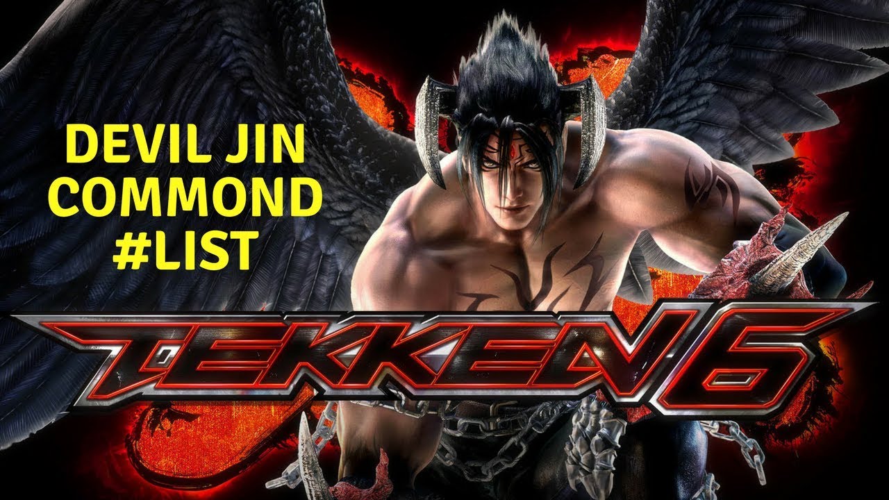 TEKKEN DEVIL JIN COMBO GUIDE| Devil Jin's Command List - YouTube