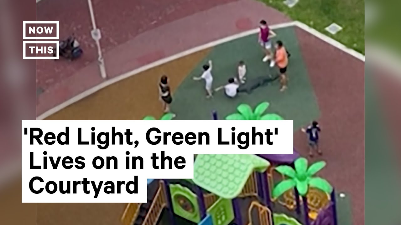 Red Light, Green Light: Children Bring 'Squid Game' to Life - YouTube