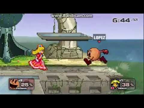 SSF2 v0.9b mod Pac-Man - YouTube