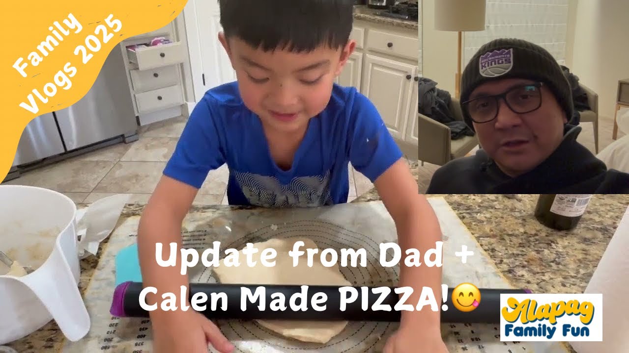 Update from Dada + Easy Homemade Pizza Recipe | Alapag Family Fun - YouTube