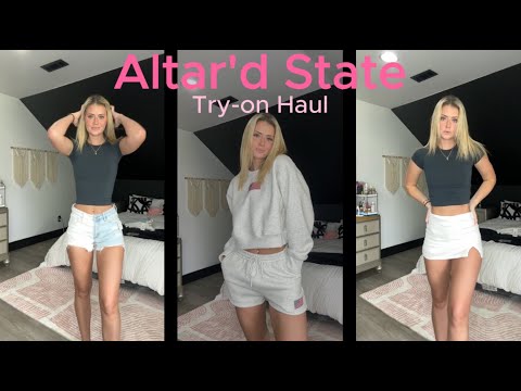 Spring Shorts Try-on Haul // Altar'd State Edition