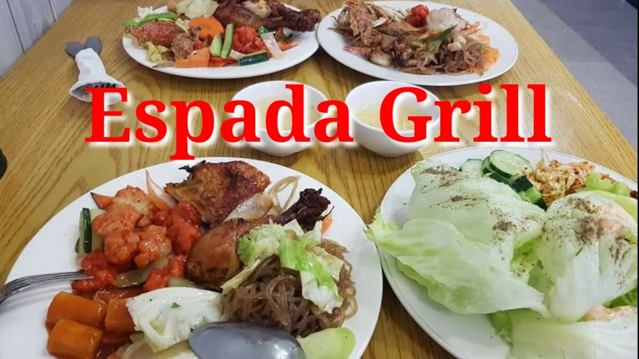 ESPADA GRILL|EAT ALL YOU CAN| #BUSOGSARAP - YouTube