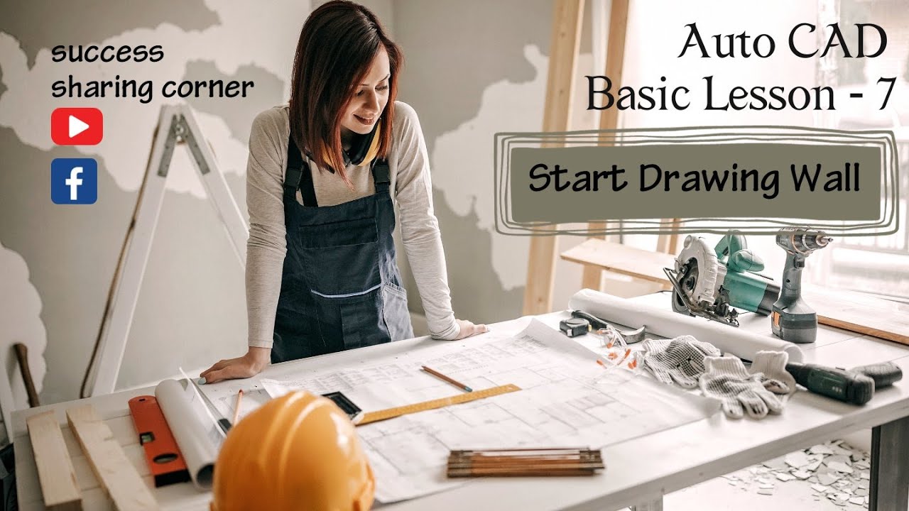 Start Drawing a Wall Plan - YouTube