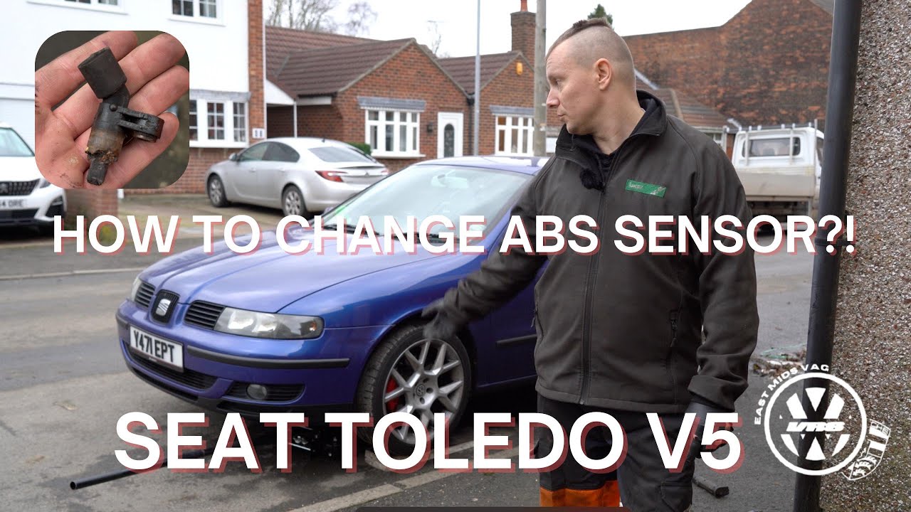 ABS Sensor Replacement / Seat Toledo V5 | EMV - YouTube