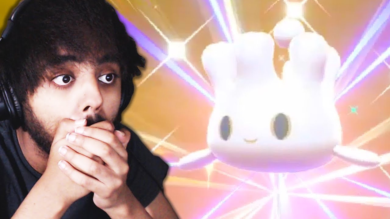 CRAZY FAST SHINY MILCERY! Pokemon Sword and Shield Shiny Reaction - YouTube