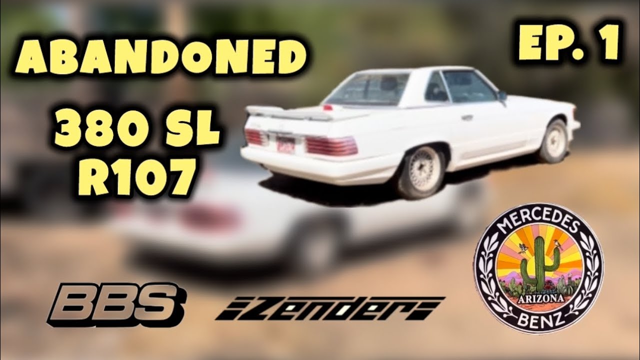 RESTORING A CUSTOM MERCEDES 380SL EP. 1 - YouTube