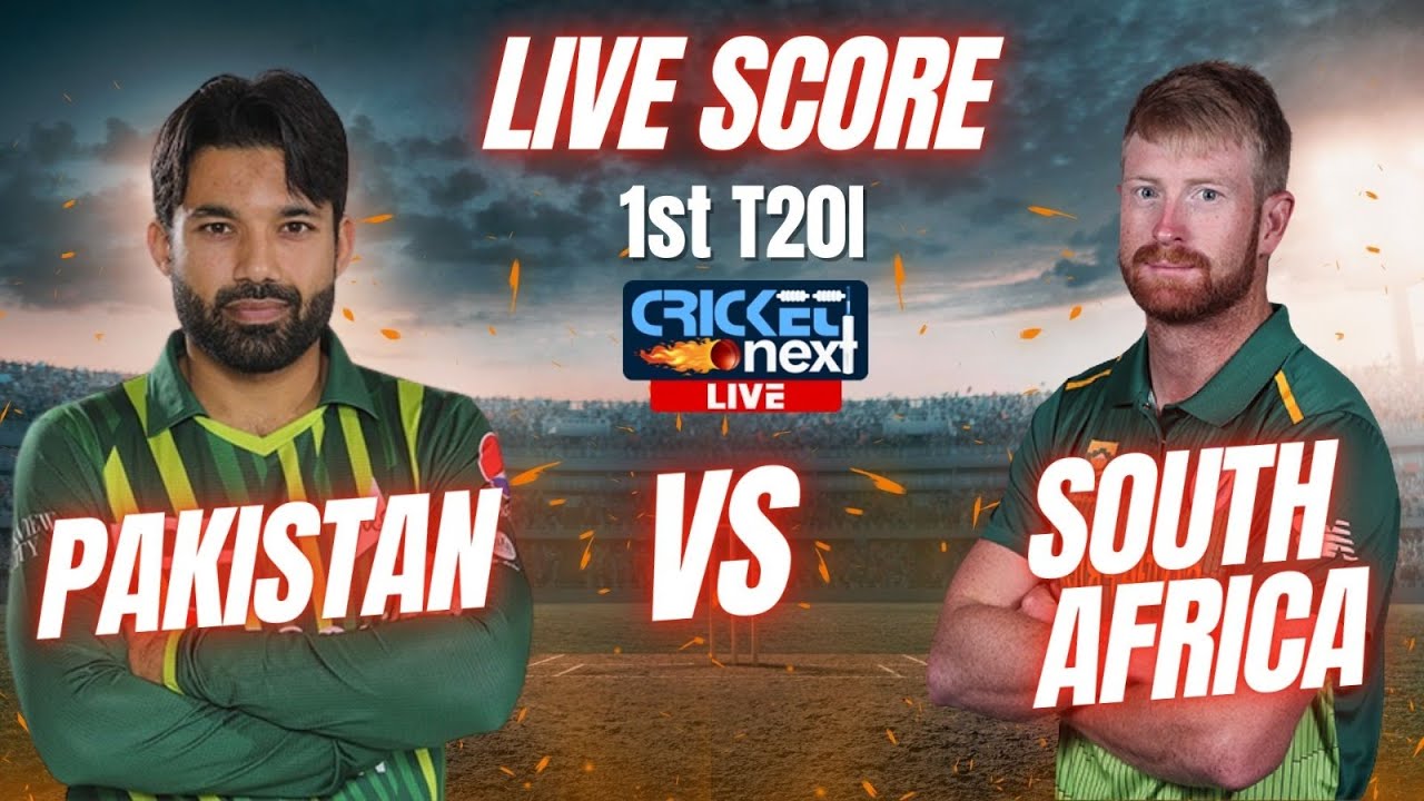 🔴LIVE: South Africa vs Pakistan Live Score | PAK vs SA 1st T20I Live ...