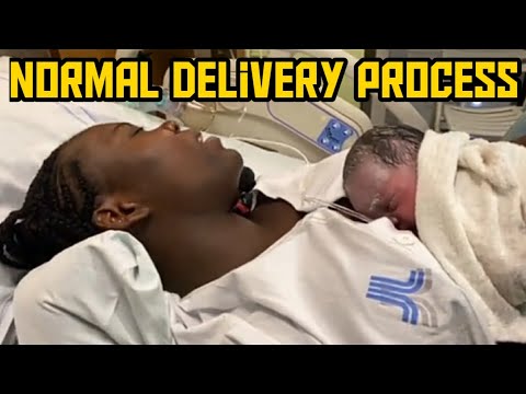 Normal delivery process || how normal delivery perform 🤰 - YouTube