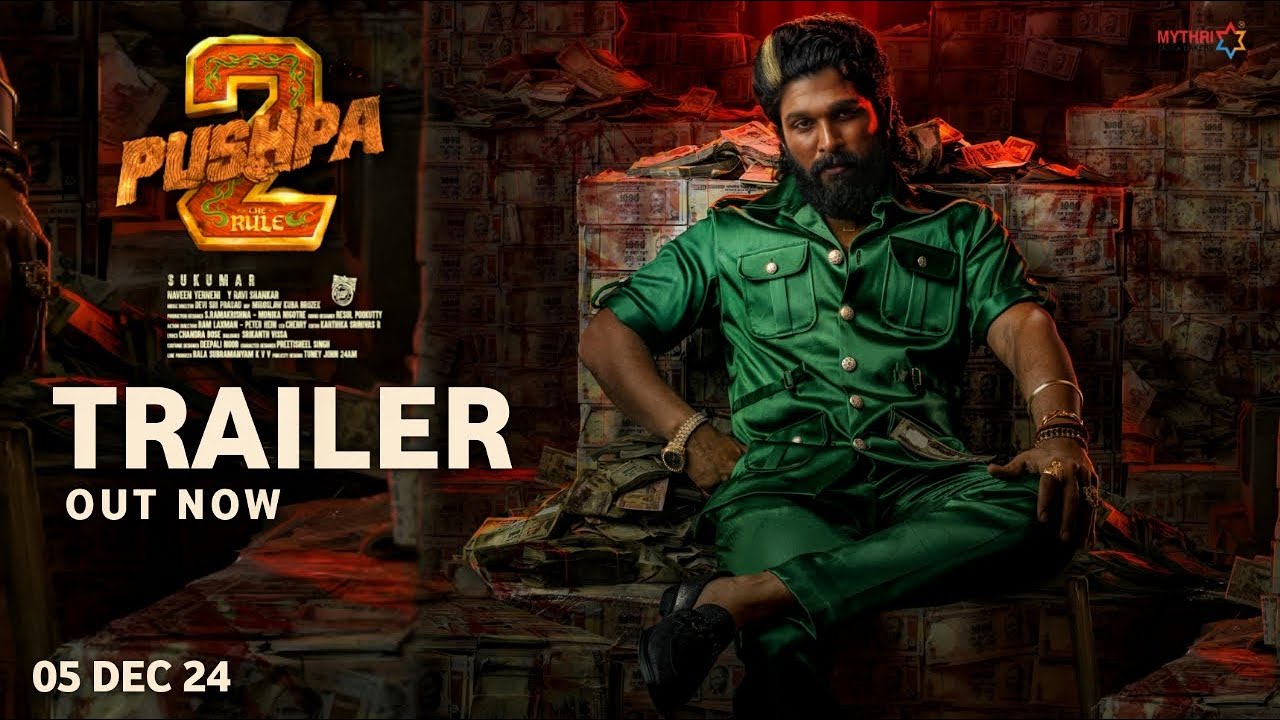 Pushpa 2 Trailer | Allu Arjun , Rashmika ,Sukumar , DSp | Pushpa 2 ...