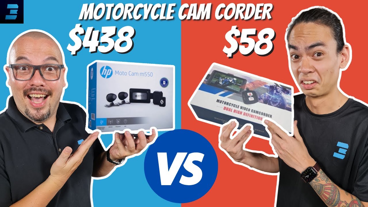 We Tested Cheap and Expensive Motorcycle Dash Cam | HP Moto Cam M550 VS ...