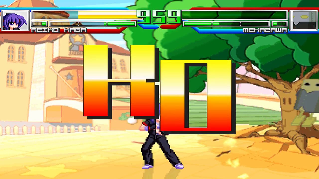 NICK54222 MUGEN: Reiko Haga (me) VS Shinichi Mechazawa - YouTube