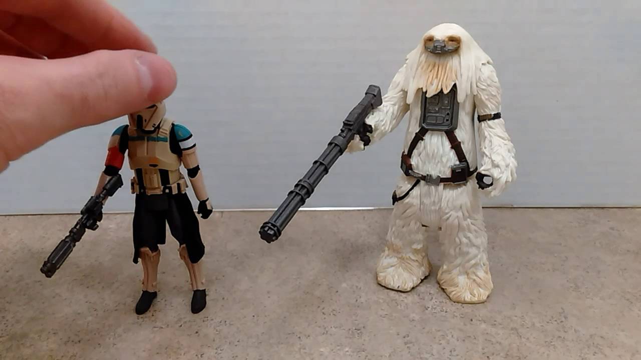 Star Wars Rogue One Moroff versus Shoretrooper Squad Leader - YouTube