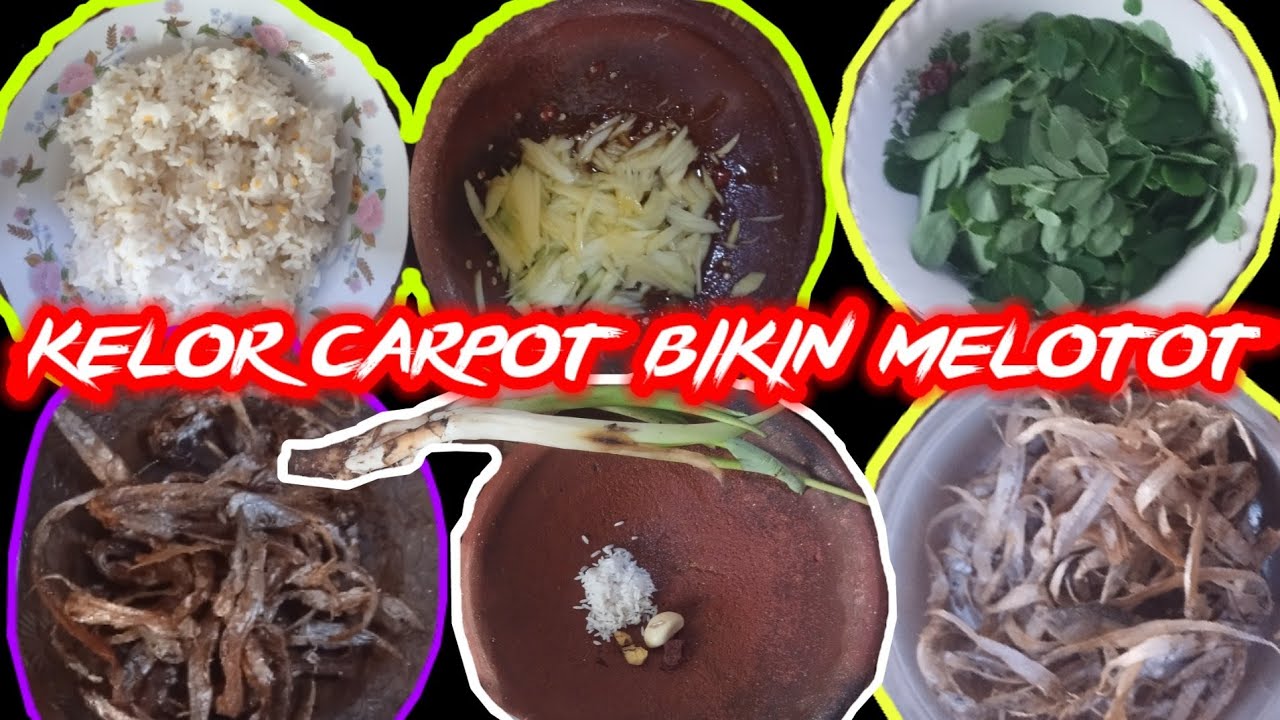 Kelor carpot bikin melotot, saking enak nya - YouTube