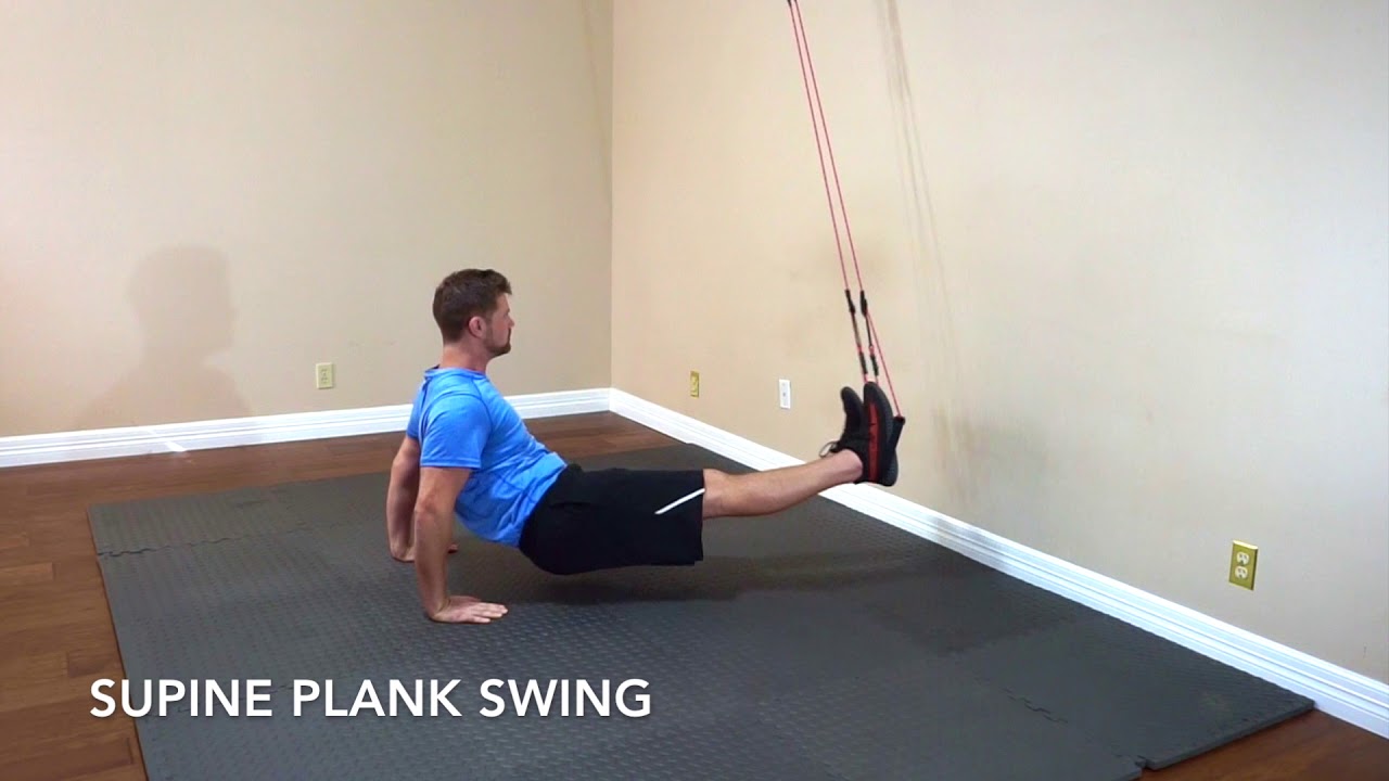 Supine Plank Swing Nomax Vine - YouTube