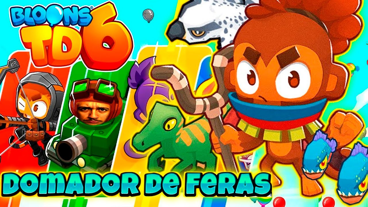 BLOONS TD6 -NEW TOWER - UPDATE 36- DOMADOR DE FERAS - ( LIVESTTREAM ...