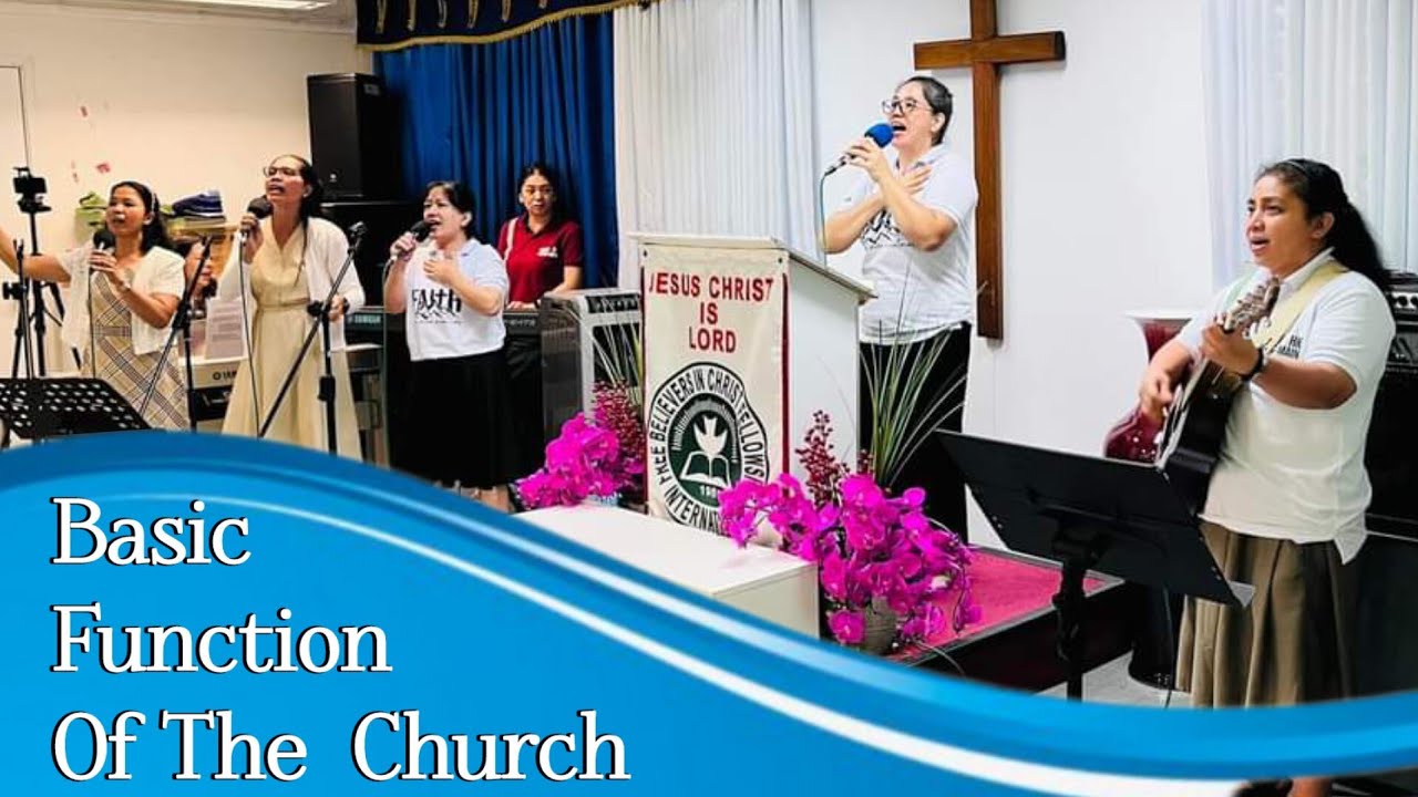 Basic Function of the Church - Bishop Evelyn S. Agustin - YouTube