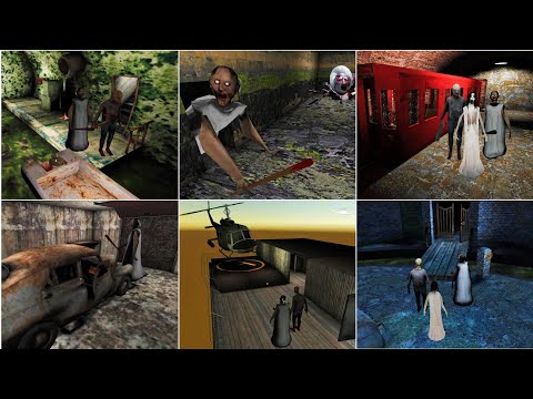 Granny 1 2 3 Escape Endings In 3rd Person View