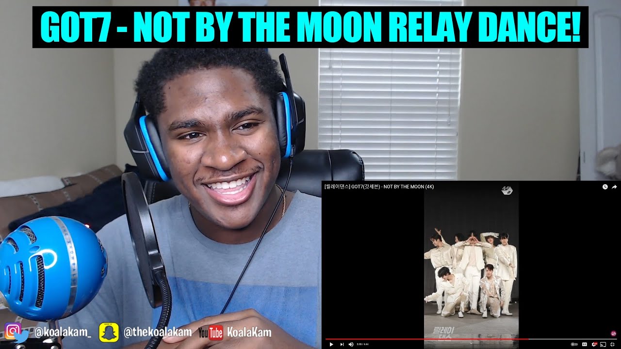 [릴레이댄스] GOT7(갓세븐) - NOT BY THE MOON (RELAY DANCE) (4K) | REACTION ...