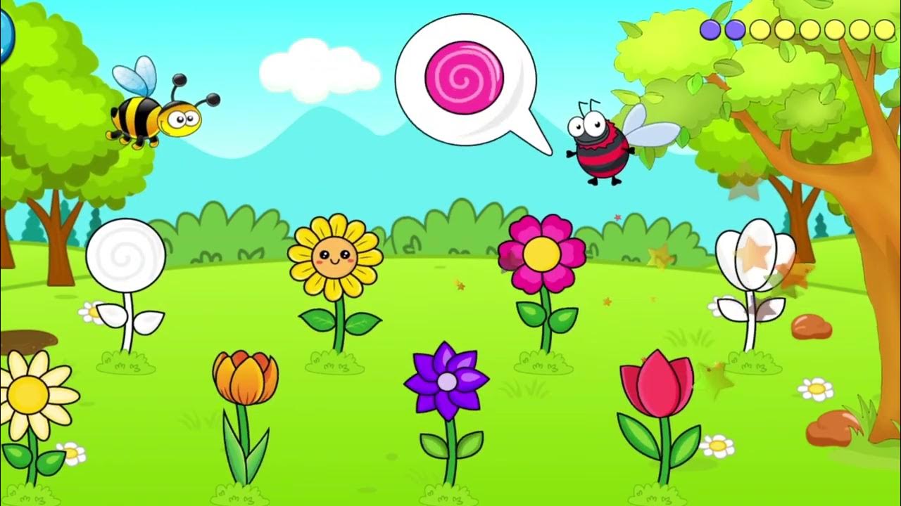 🌸🌼🌺💐Bee Adventure: A Magical Journey Through Flowers! | kiddo 🐝 - YouTube