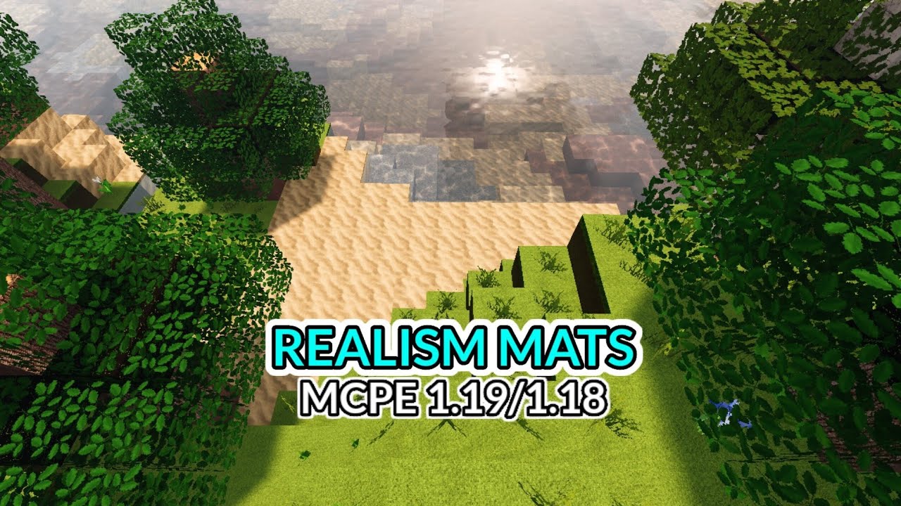🌿MCPE Realism Mats HD Real Minecraft PE 1.21+ - YouTube