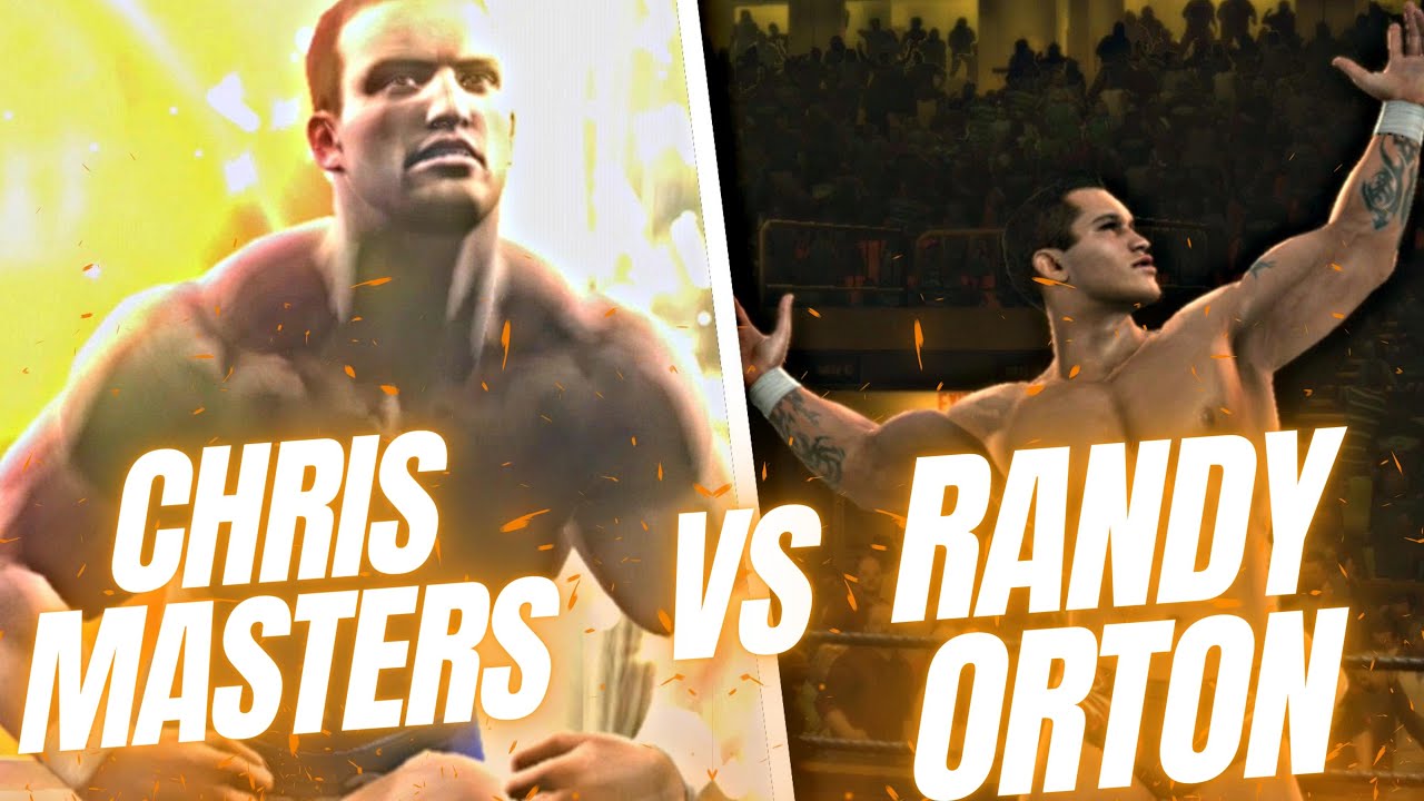 WWE SMACKDOWN! VS. RAW 2008: CHRIS MASTERS VS. RANDY ORTON I FIRST ...