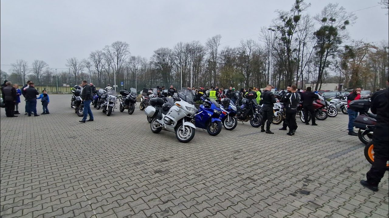 Motocykliści rozpoczęli sezon - YouTube