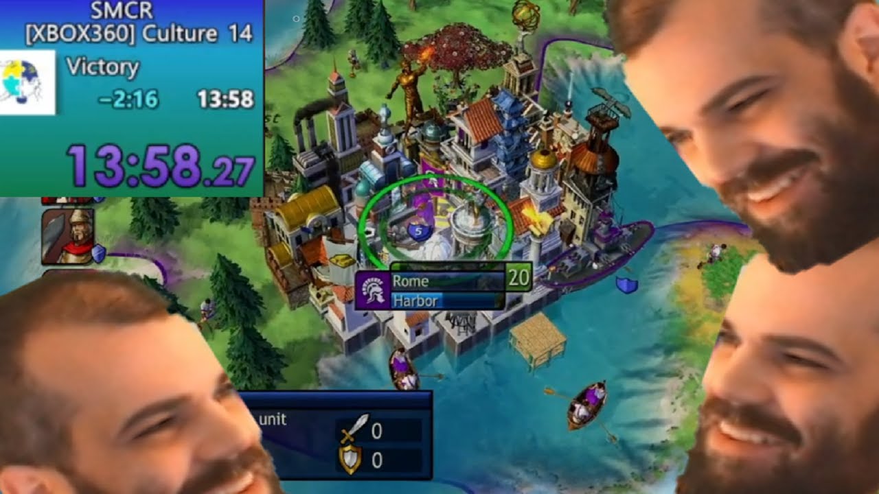 Civilization Revolution [XBOX360] Roman Chieftain Culture Victory WR ...