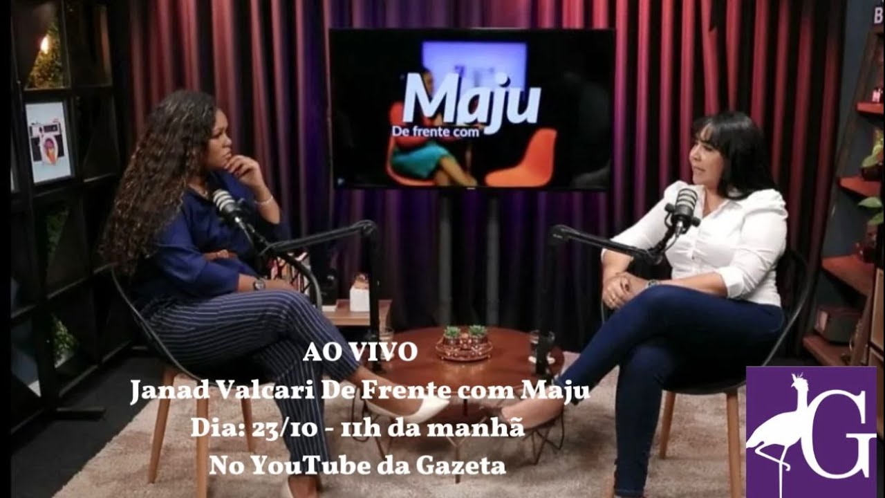 Janad Valcari - De Frente com Maju - YouTube